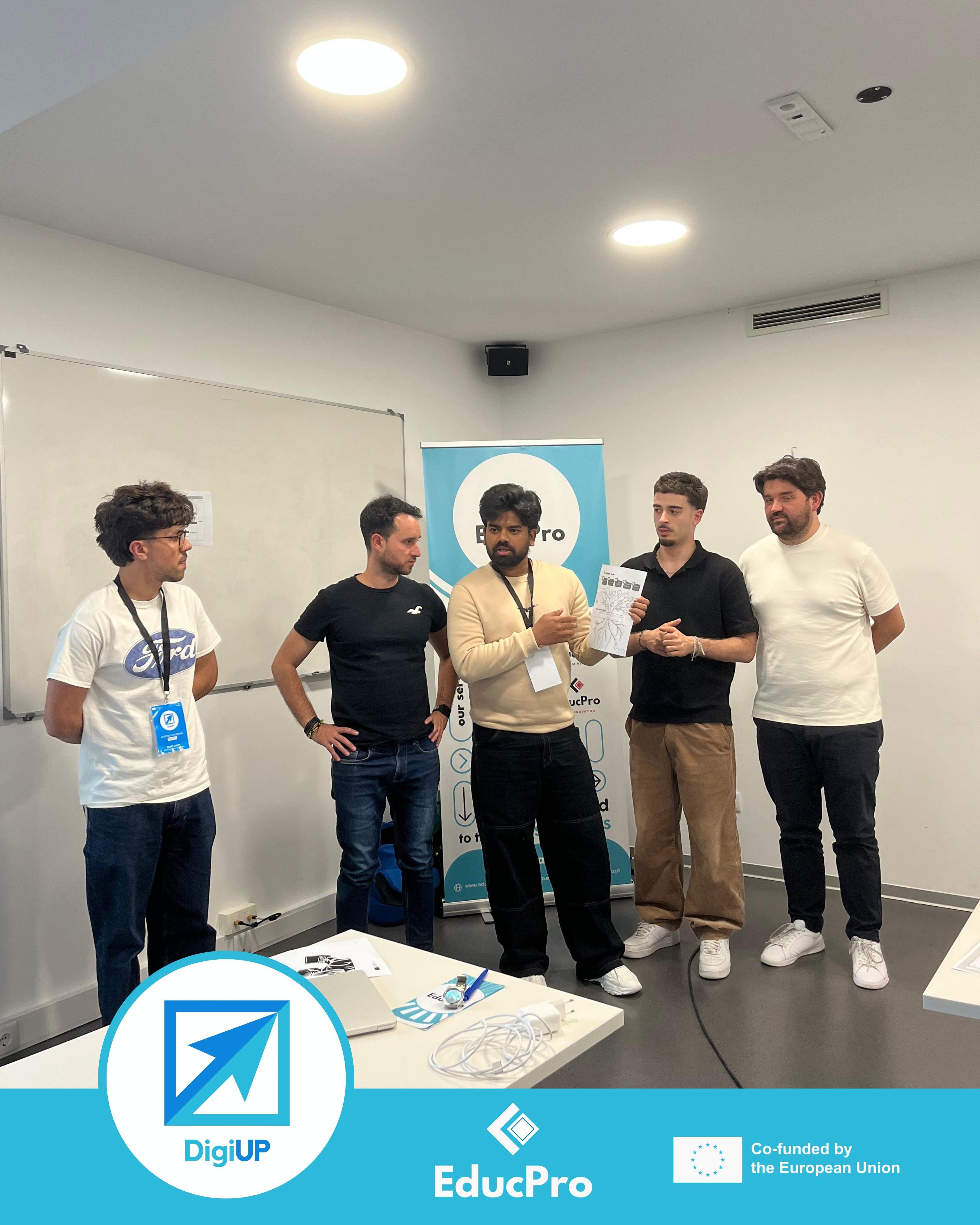 DIGIUP: Fostering Digital Entrepreneurship Skills for Young Innovators